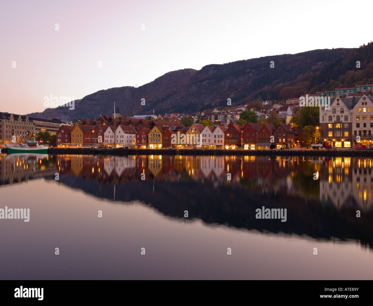 Bryggen, Bergen, Norway Stock Photo - Alamy