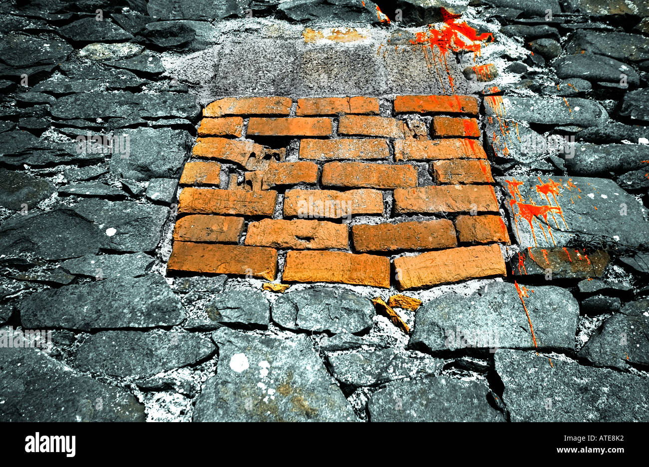 Bricked out window hi-res stock photography and images - Alamy