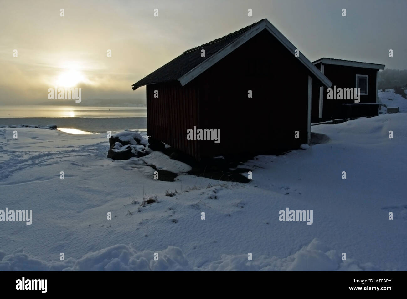 Glittering ice in the bay Stock Photo - Alamy