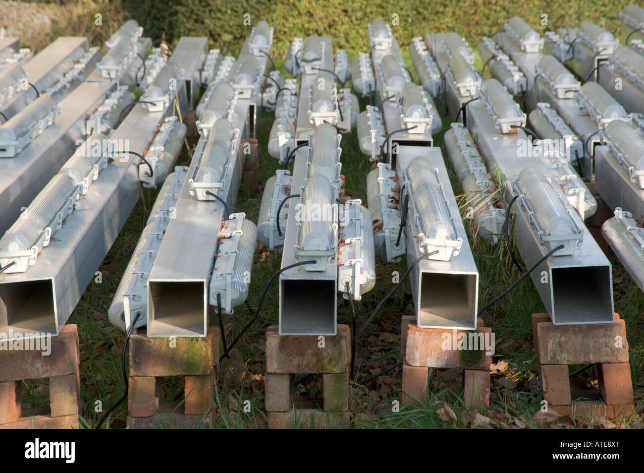A collection of stacked lights Stock Photo - Alamy