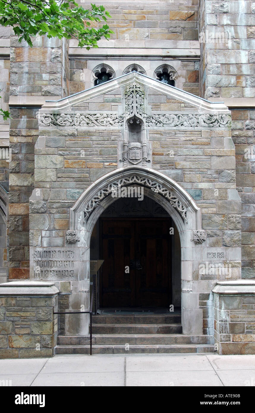 Sterling Library Yale University New Haven Connecticut USA Stock Photo ...