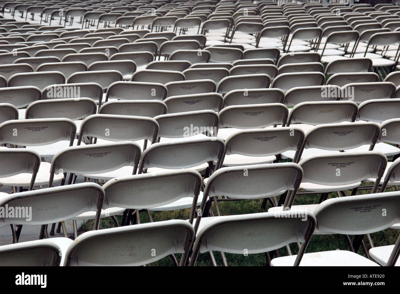 Graduation Stage Empty