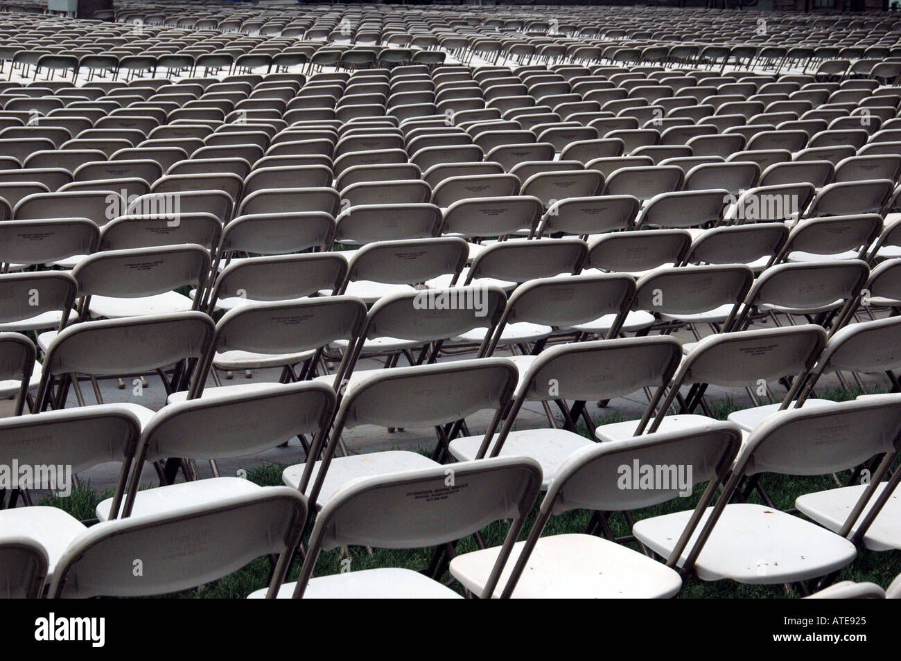 Graduation Stage Empty