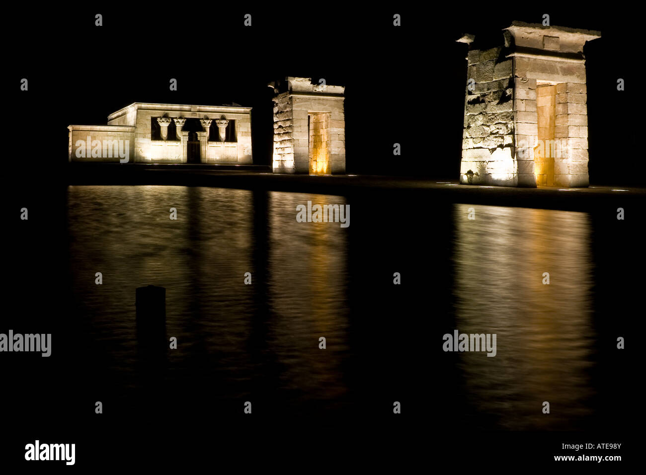 The Temple of Debod is an ancient Egyptian temple that was originally ...