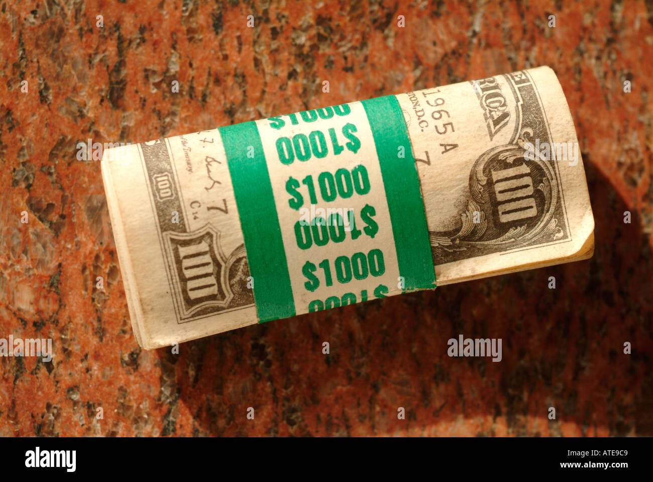 Stack Of 1000 Dollar Bills