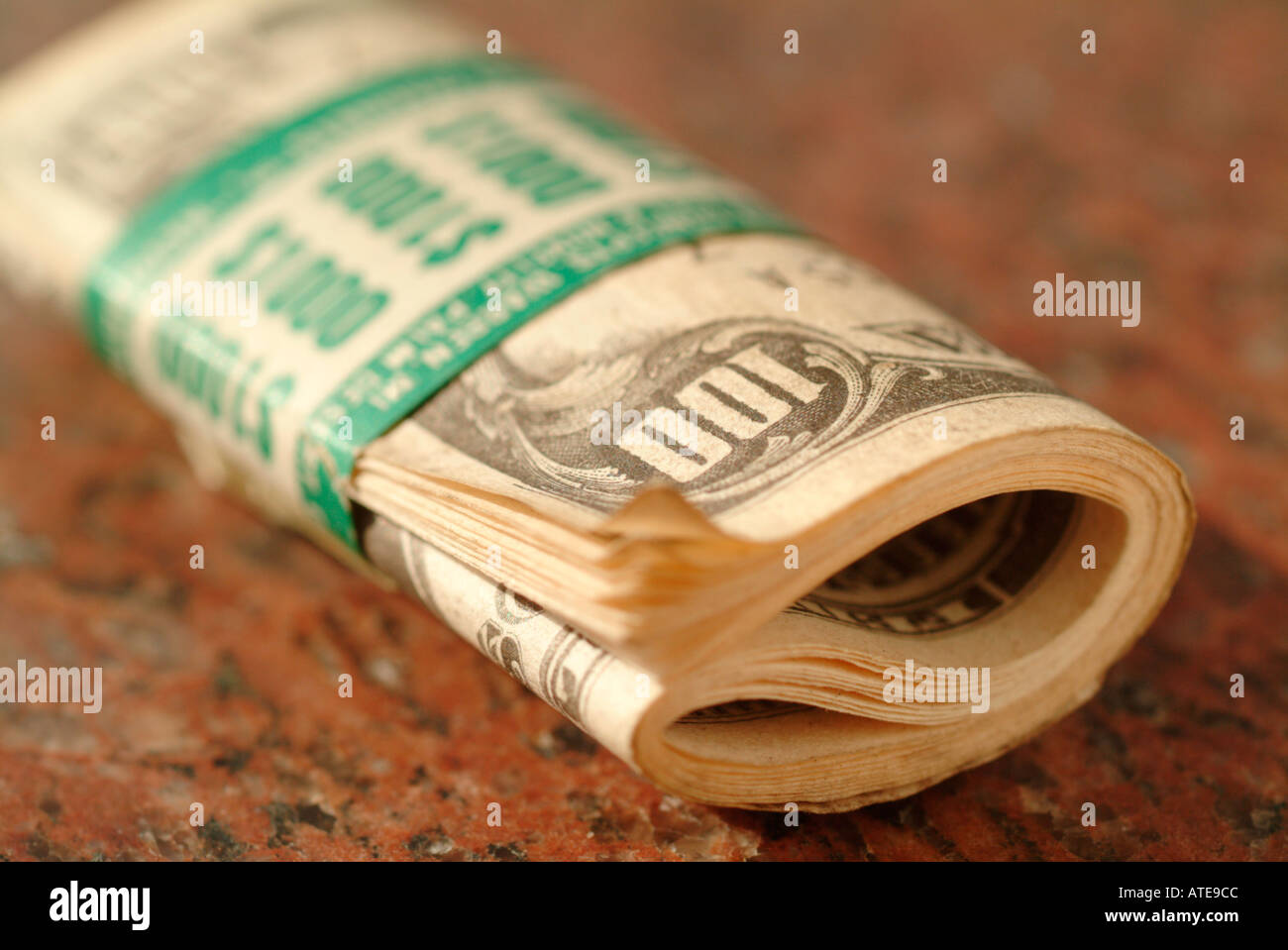 Stacks Of 1000 Dollar Bills