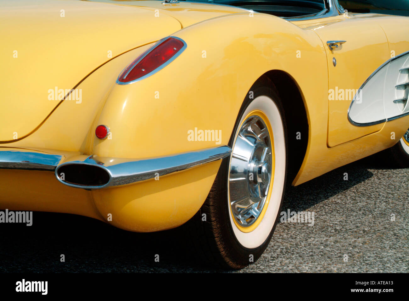 Corvette tail lights hi-res stock photography and images - Alamy