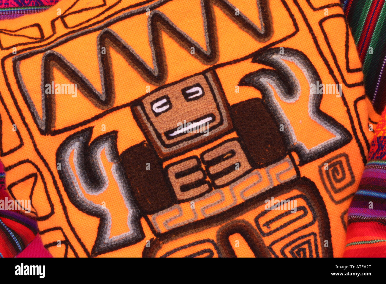 typical handicraft in Peru South America Stock Photo - Alamy
