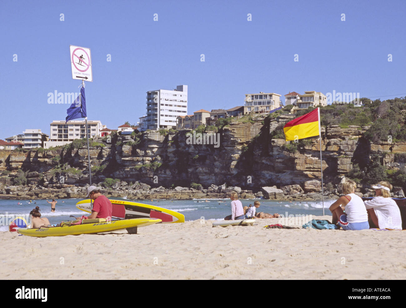 Freshwater Beach Sydney Australia on Anzac day Stock Photo - Alamy