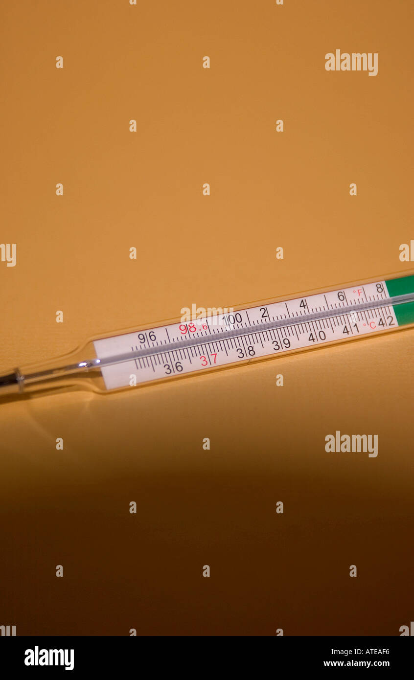 Graduated glass thermometer hi-res stock photography and images - Alamy