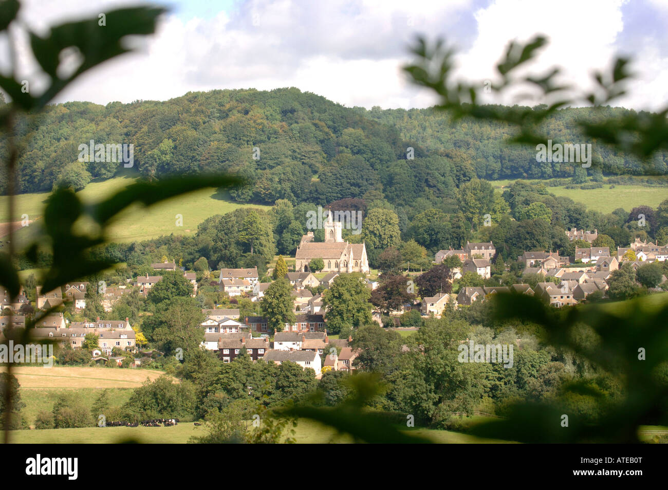 THE VILLAGE OF ULEY IN GLOUCESTERSHIRE UK Stock Photo - Alamy