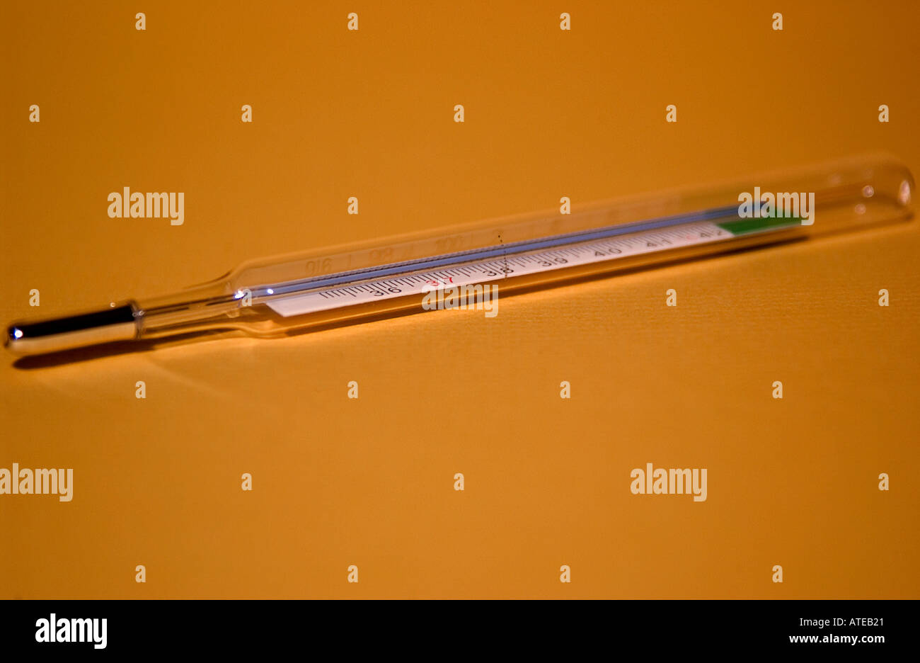 Graduated glass thermometer hi-res stock photography and images - Alamy