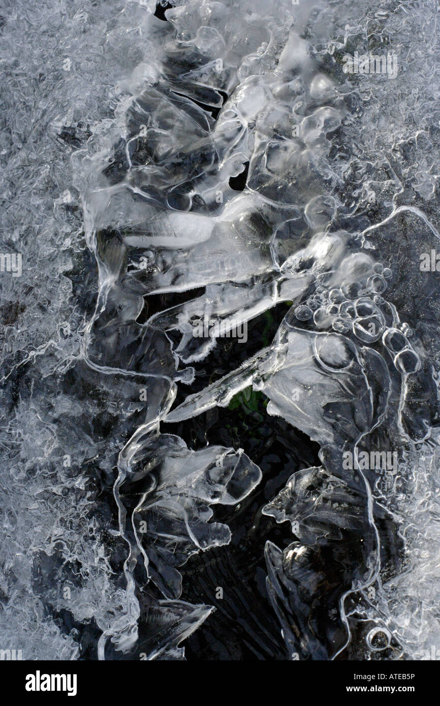 Dynamic ice formations hi-res stock photography and images - Alamy