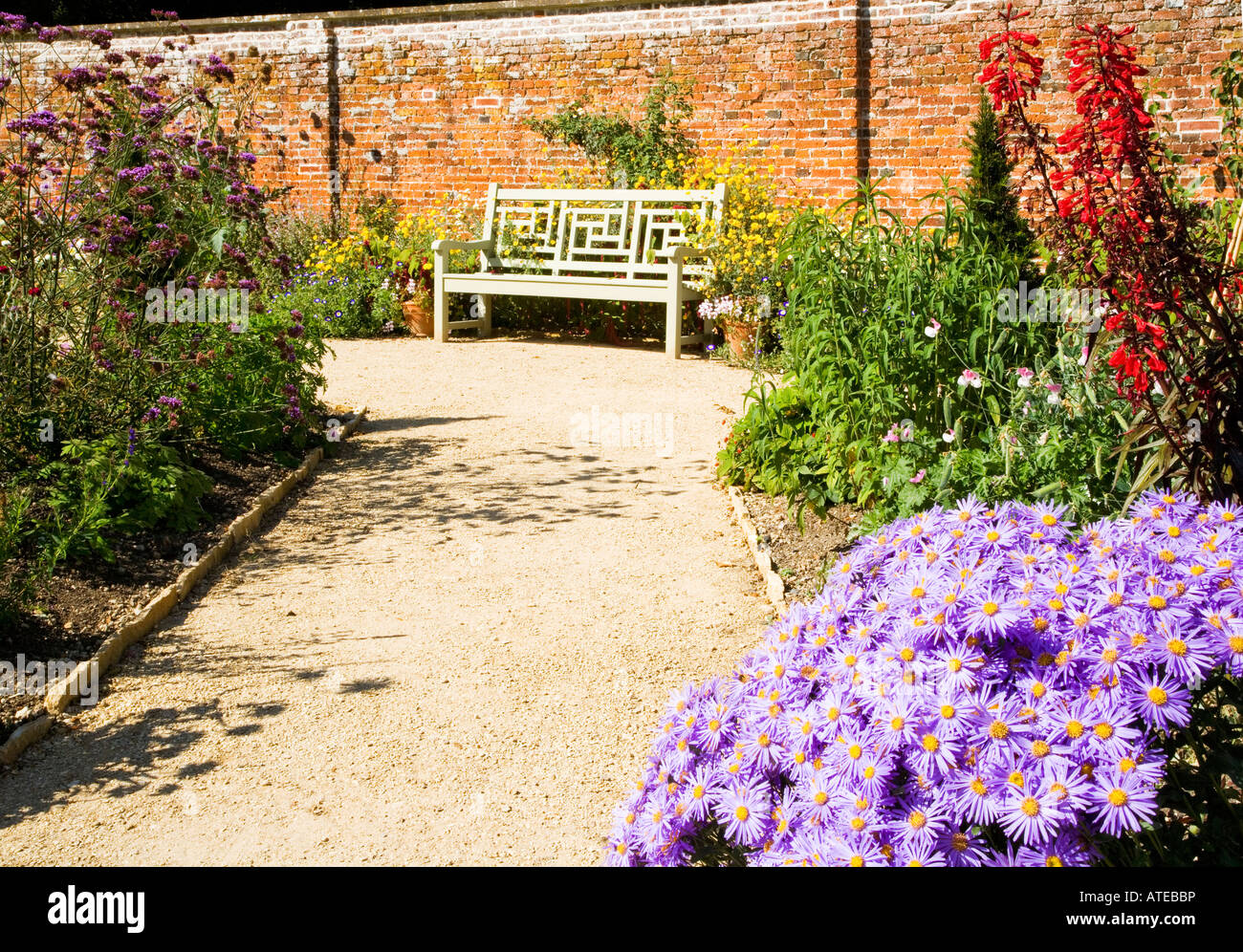 The Walled Garden at Lydiard Park, Swindon, Wiltshire, England, UK ...