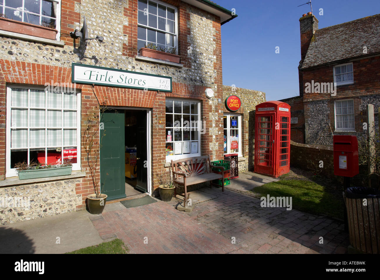Typical English Village Shop Store High Resolution Stock Photography ...
