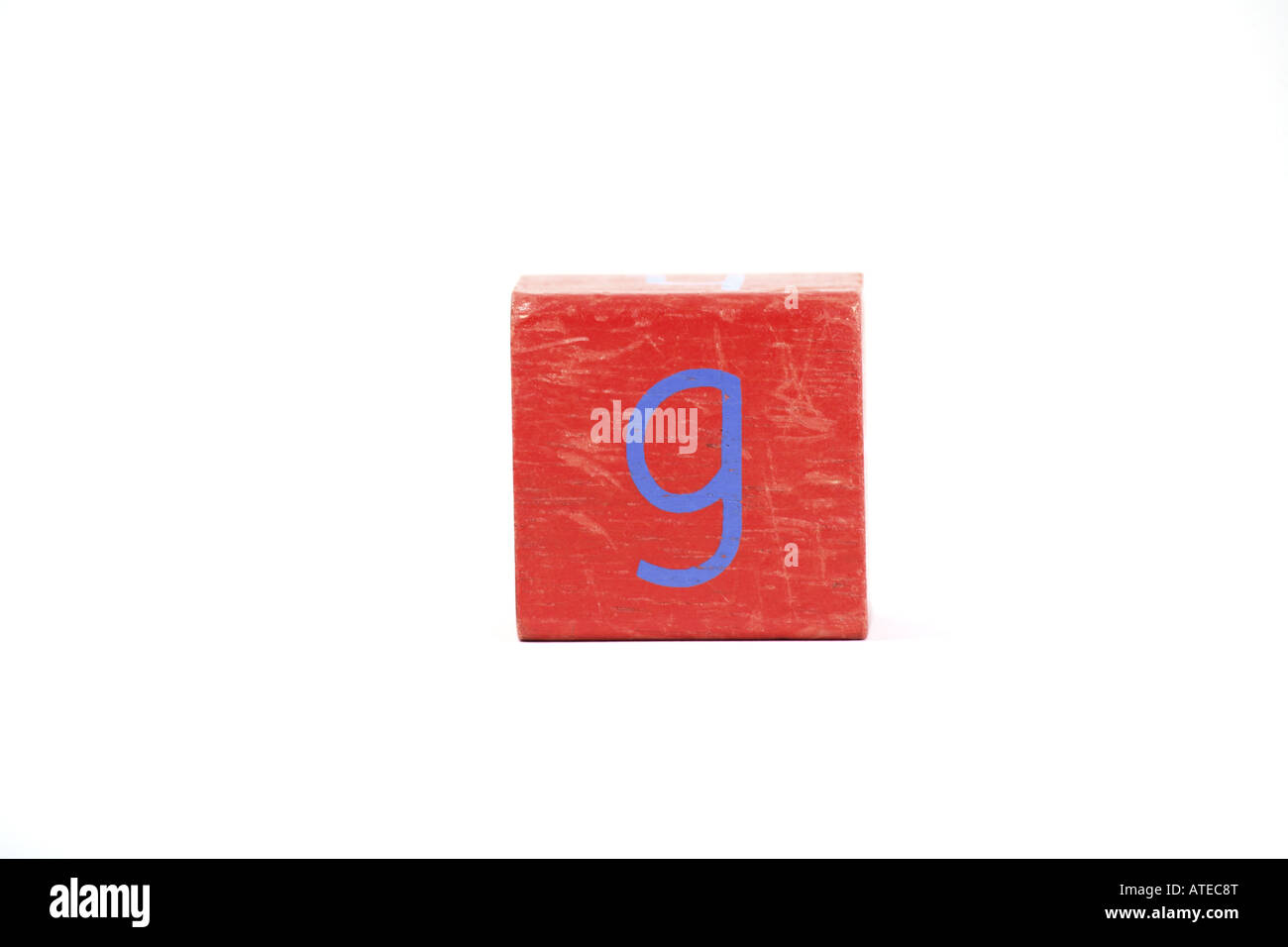 Letter G Wooden Block Stock Photo - Alamy