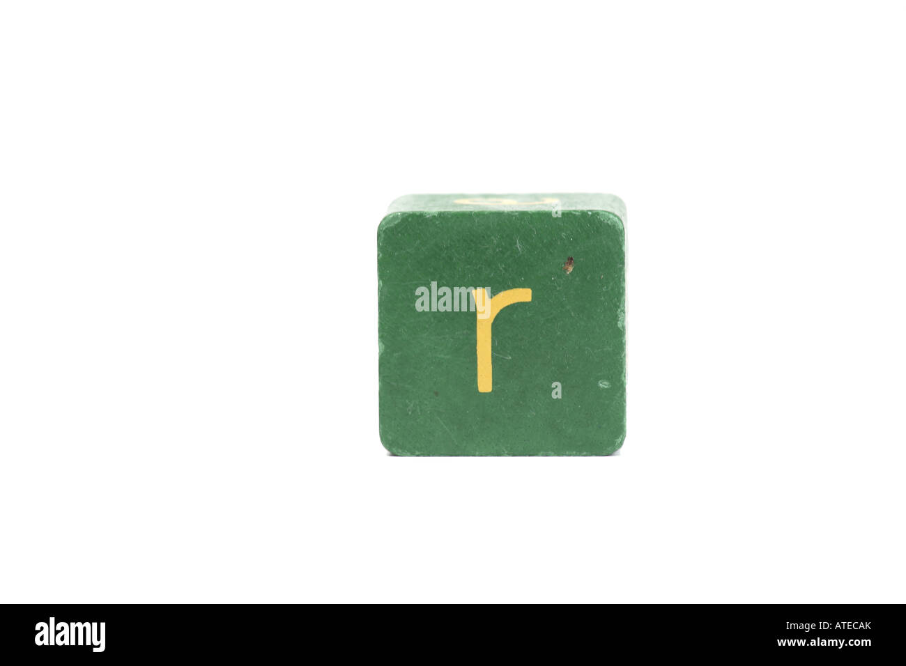 Letter R Wooden Block Stock Photo - Alamy