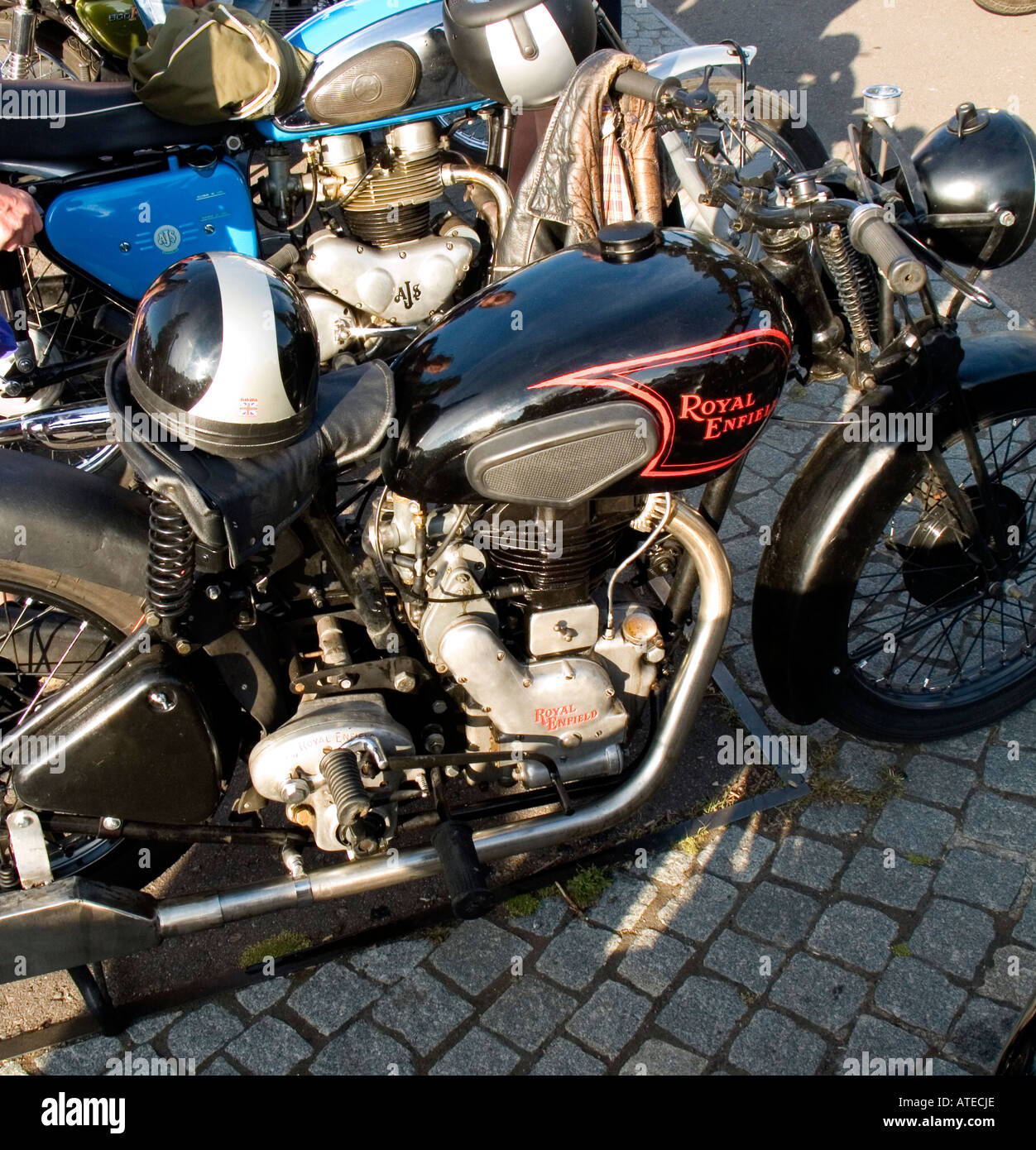 Royal Enfield Motorcycle Stock Photo - Alamy