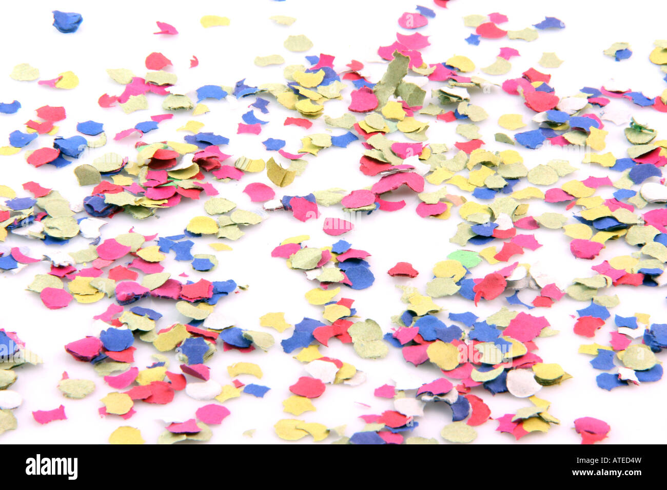 Confetti white background hi-res stock photography and images - Alamy
