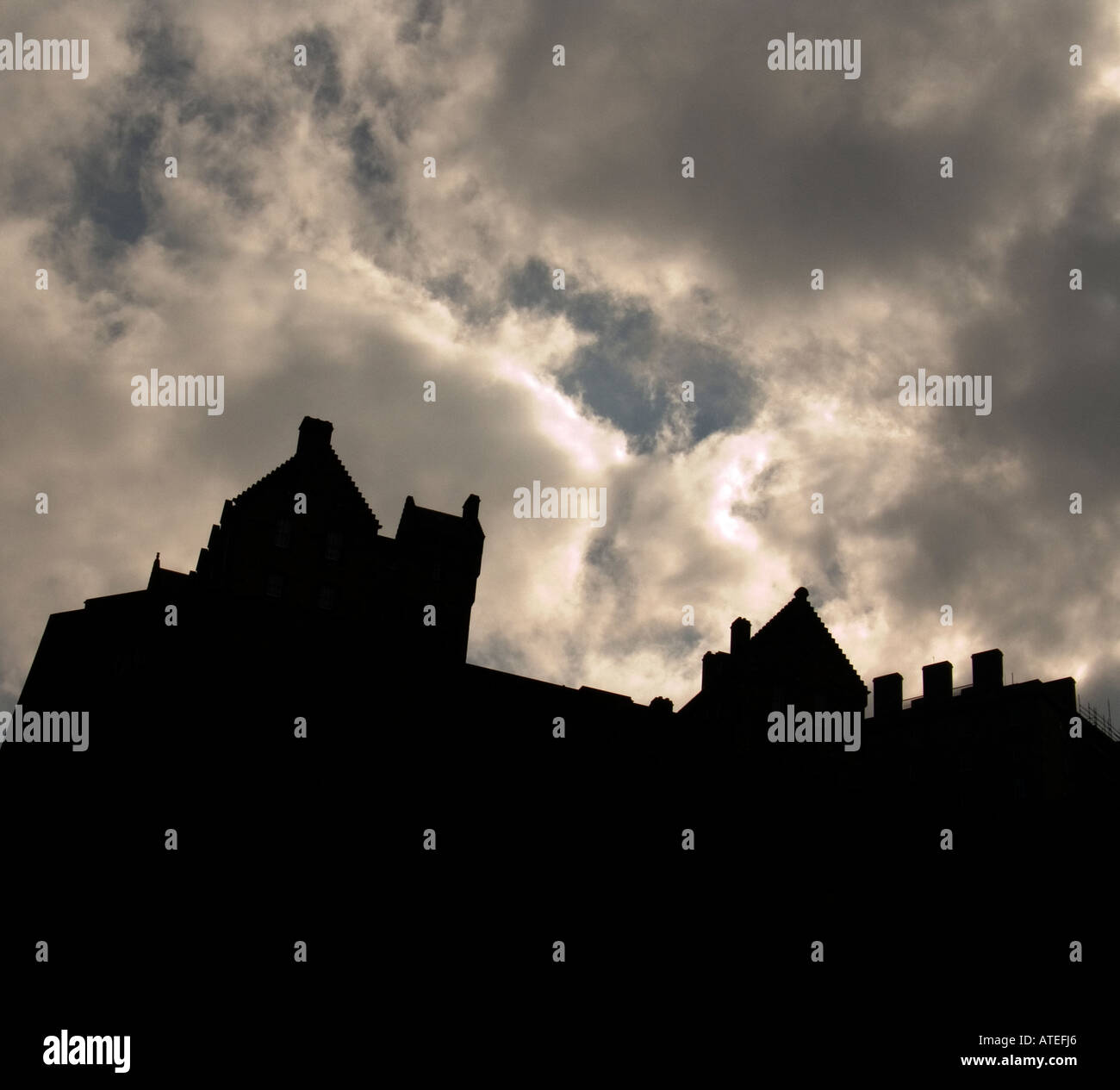 Edinburgh Castle Scotland Stock Photo - Alamy