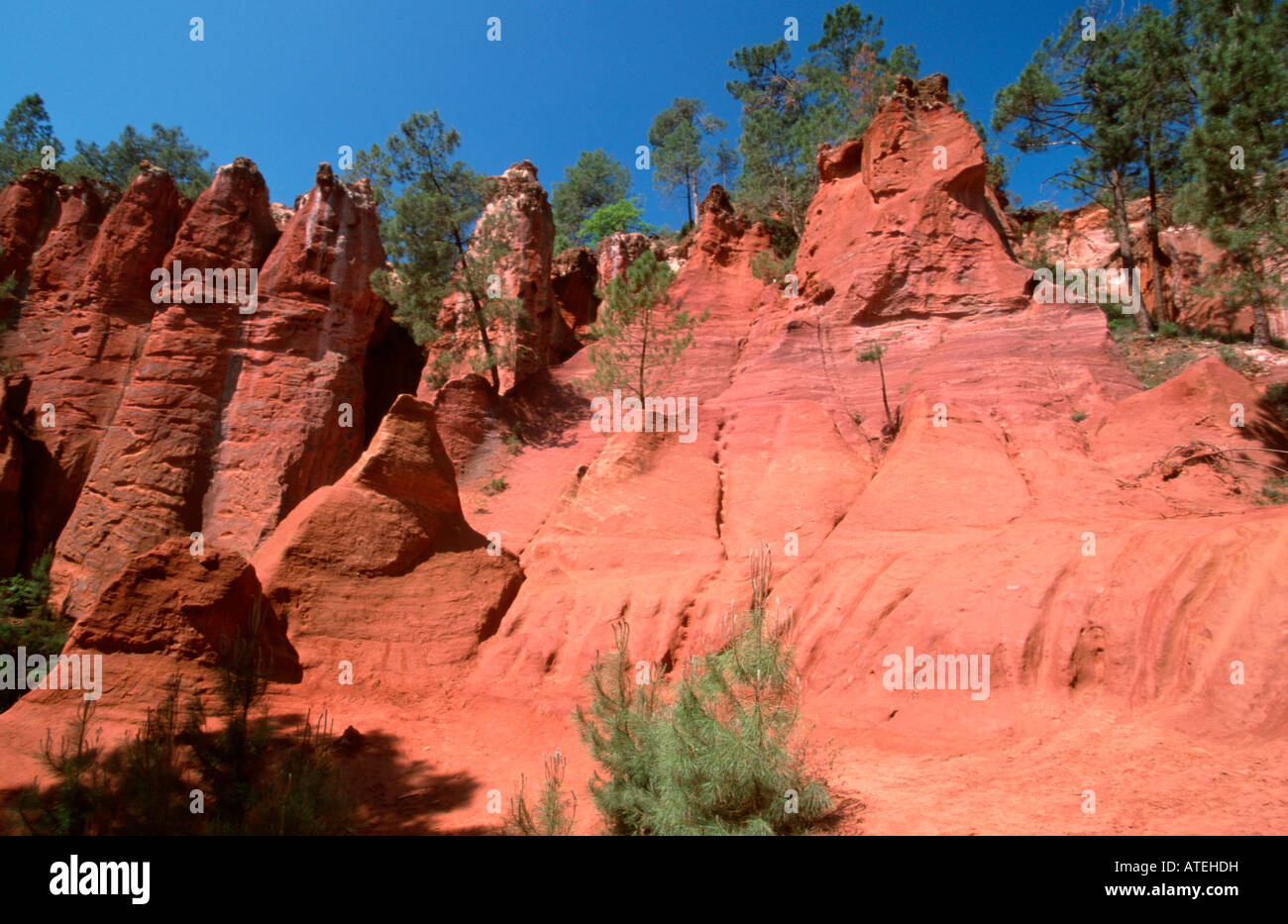 Ockre rock / Ocker rocker Stock Photo - Alamy