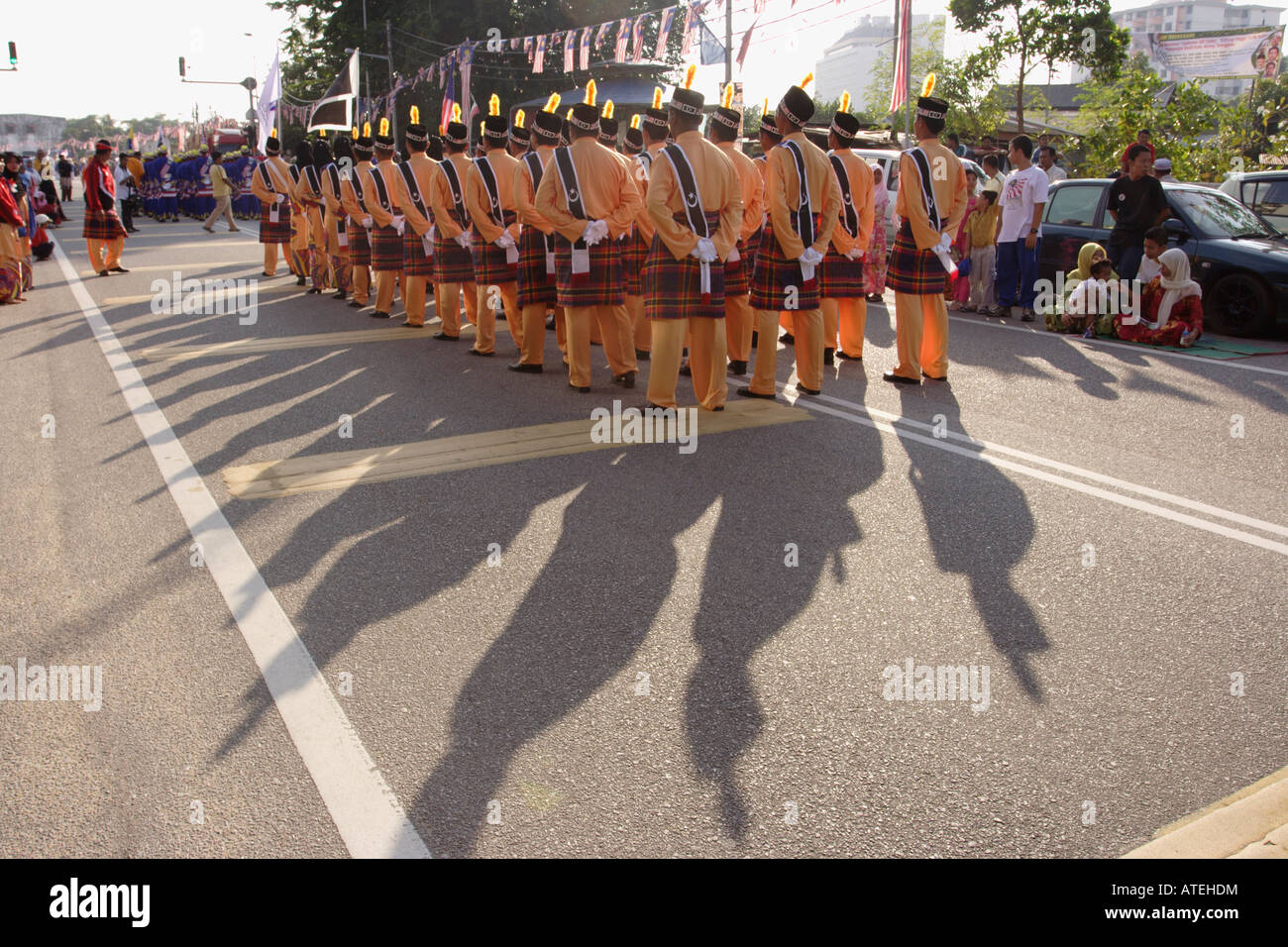 A parade celebrating Malaysia's 50th Independence Day Stock Photo - Alamy