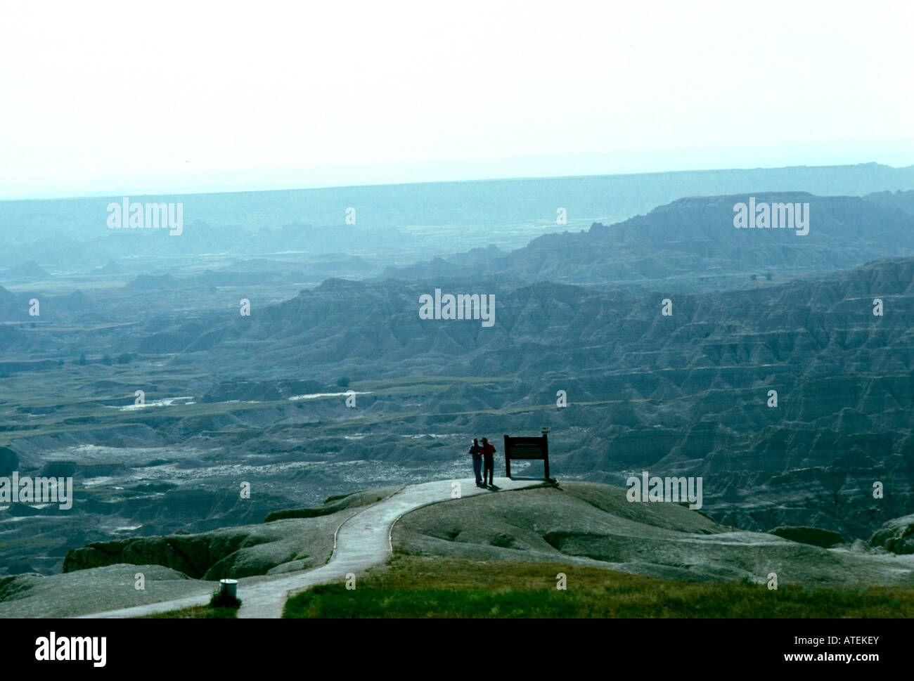 SD South Dakota Badlands National Park Erosion Stock Photo - Alamy