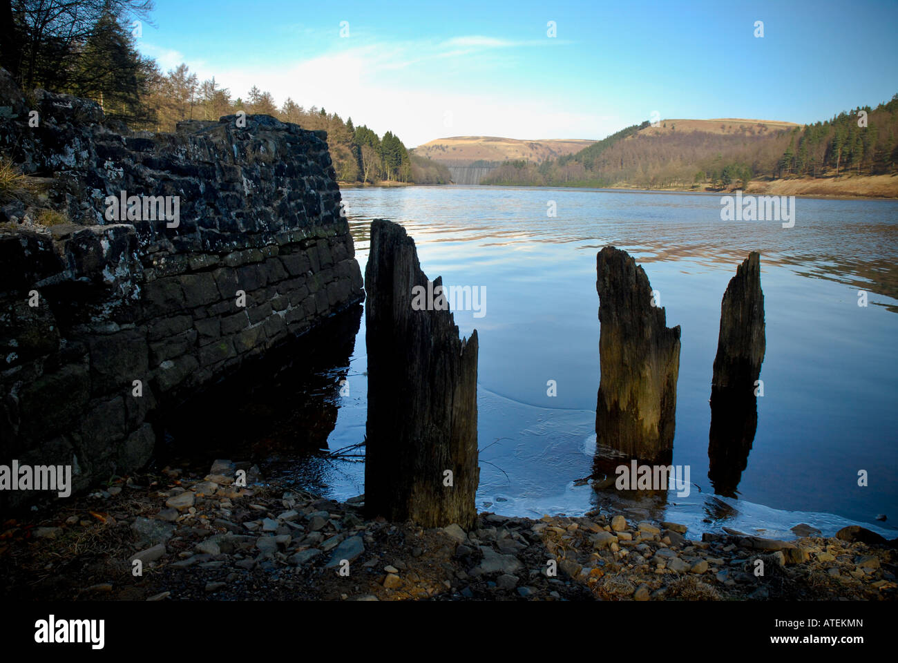 Howden Reservoir in the Derbyshire Peak District Stock Photo - Alamy
