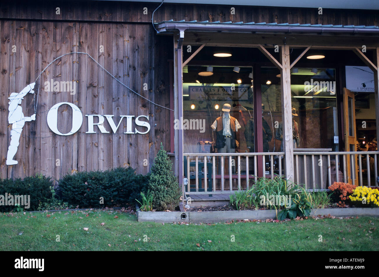 The headquarters of Orvis is a fisherman s dream stocking everything ...