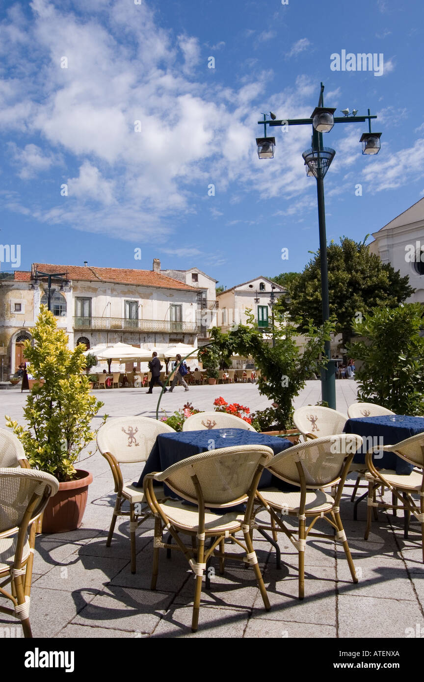 Town Square, Ravello, Italy Stock Photo - Alamy