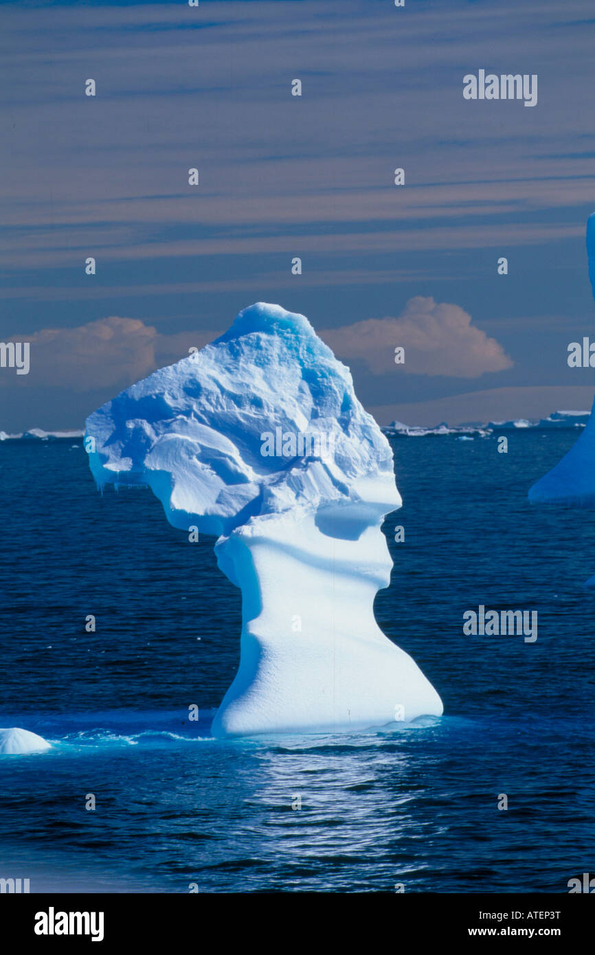 Iceberg / Ice sculpture Stock Photo - Alamy