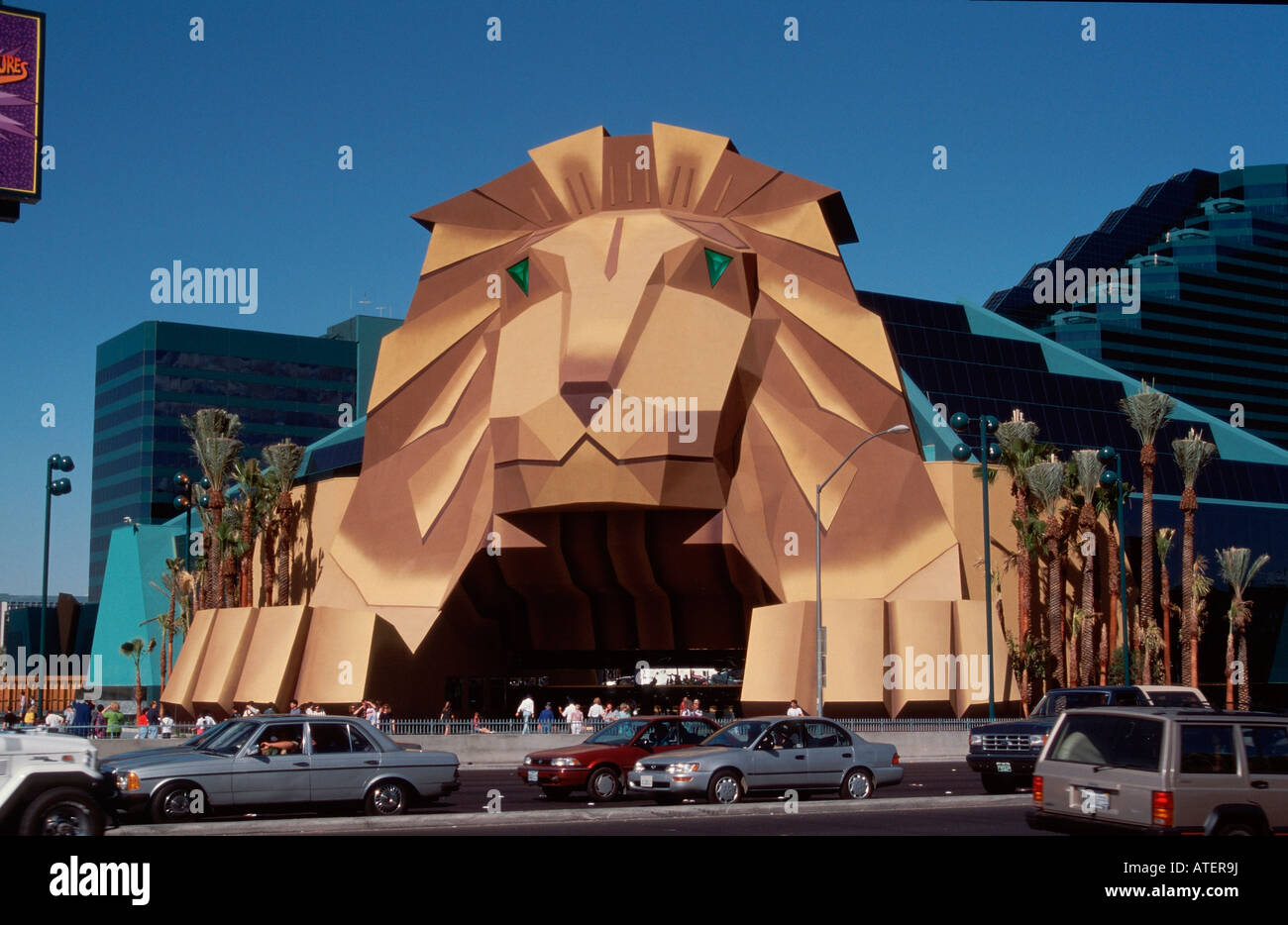 Entrance Hotel / MGM Grand Hotel / Hoteleingang Stock Photo - Alamy