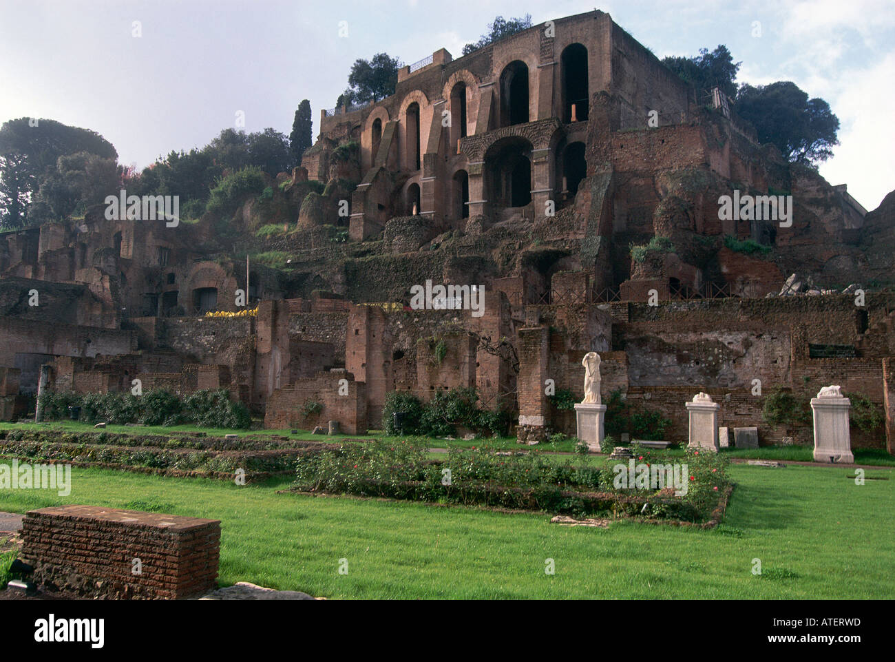 In the grounds of the old Roman Forum the Atrium Vestae was the house ...