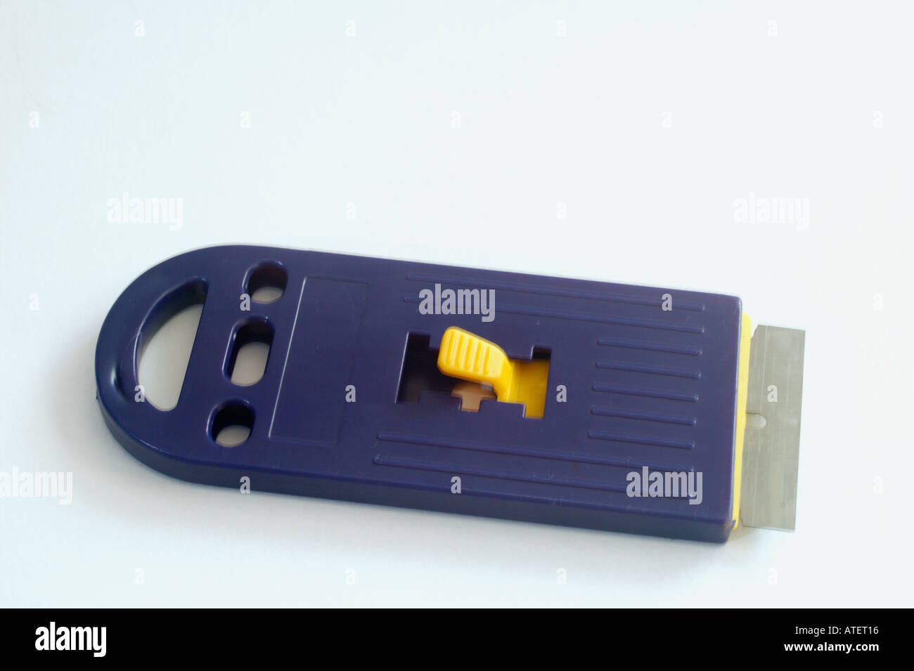 blue utility knife Stock Photo - Alamy