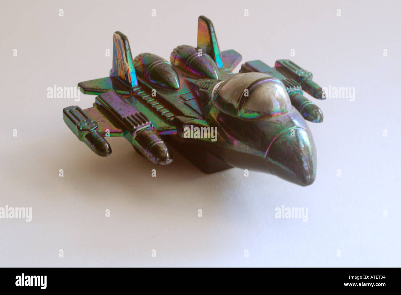 Toy space ship Stock Photo - Alamy