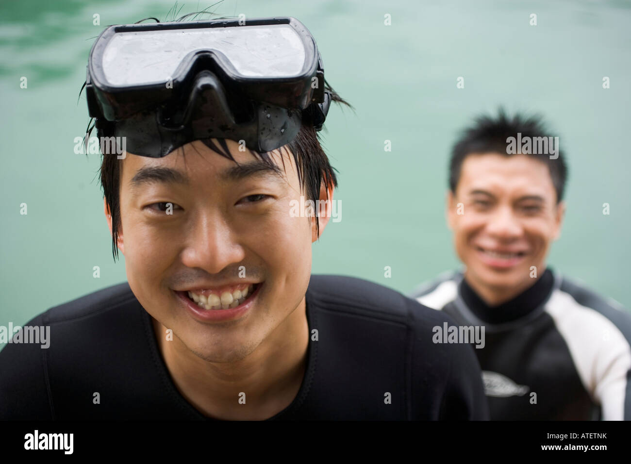 Man in diving scuba mask hi-res stock photography and images - Alamy