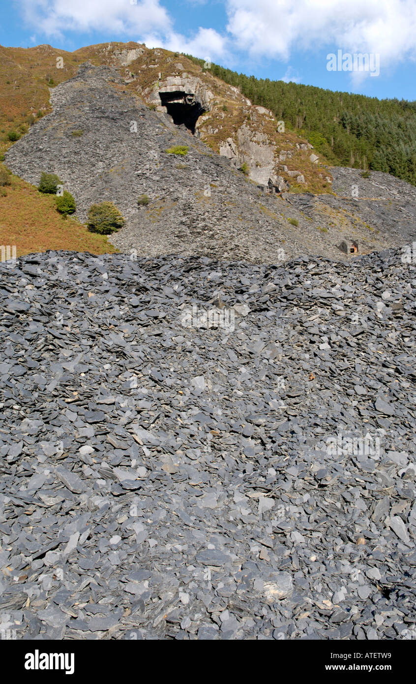 Aberllefenni Slate Quarry worked continuously from 16th century until ...