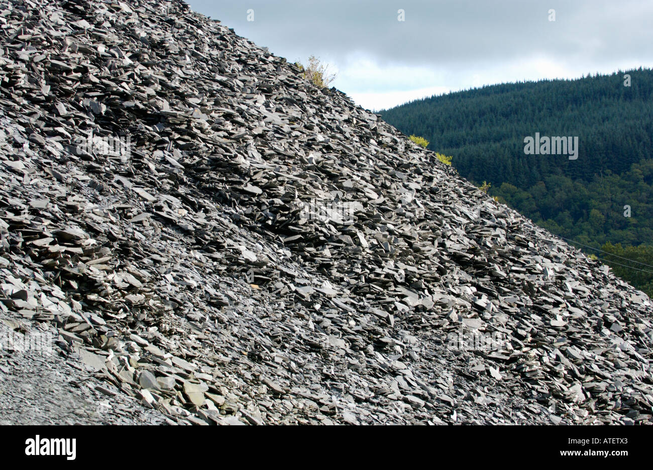 Aberllefenni Slate Quarry worked continuously from 16th century until ...