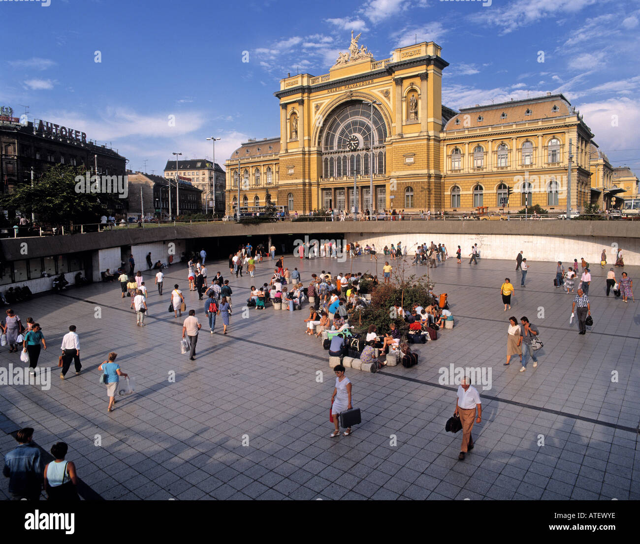 Budapest Hungary Keleti Railway Station Stock Photo - Alamy