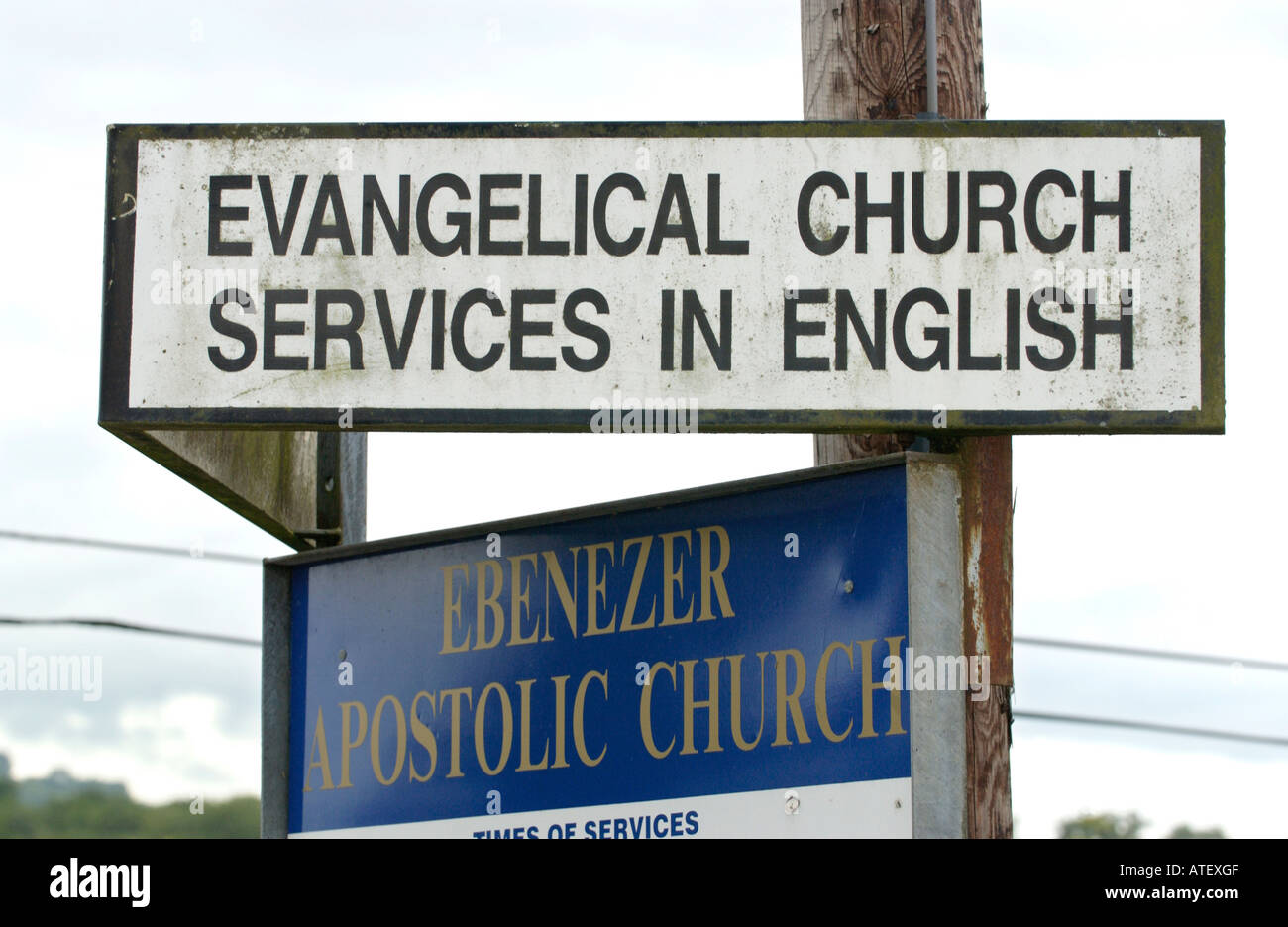 EVANGELICAL CHURCH SERVICES IN ENGLISH at Ebenezer Apostolic Church ...