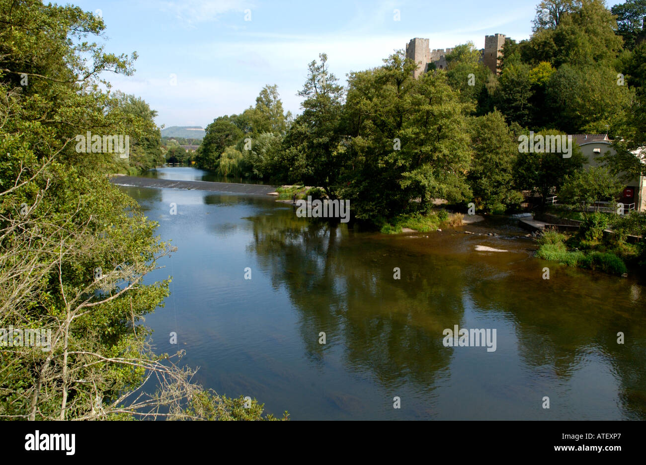 River teme from tower hi-res stock photography and images - Alamy