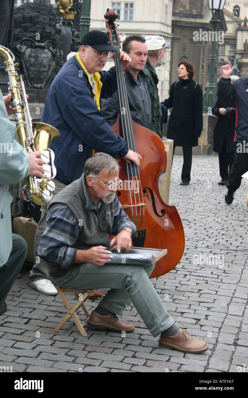 Saxaphone street busker hi-res stock photography and images - Alamy