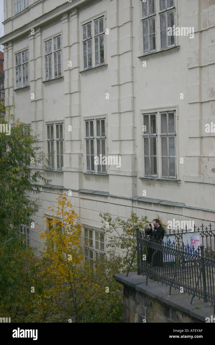Photographer in Prague, Czech Republic Stock Photo - Alamy