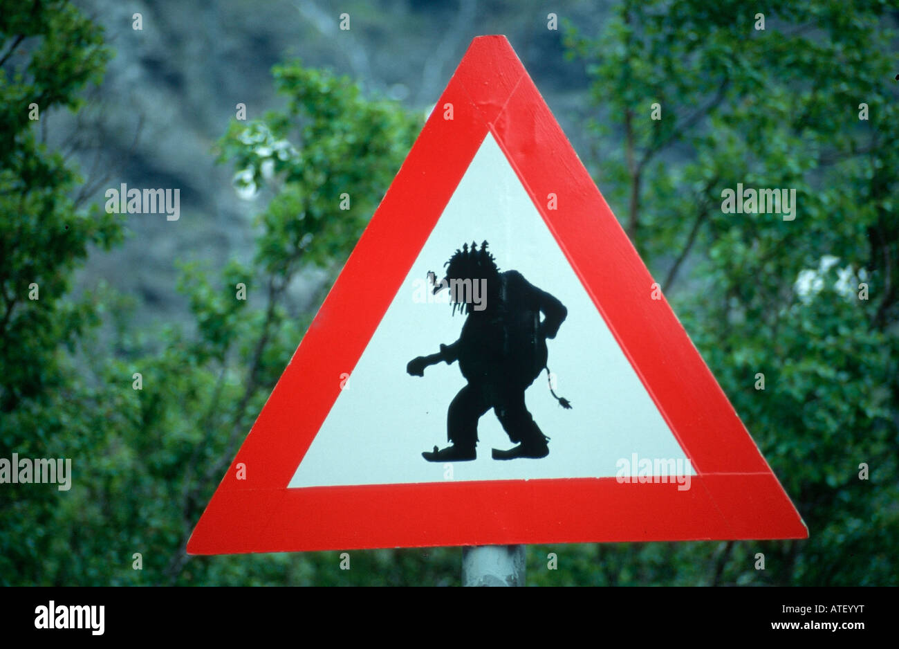 Trolls sign hi-res stock photography and images - Alamy