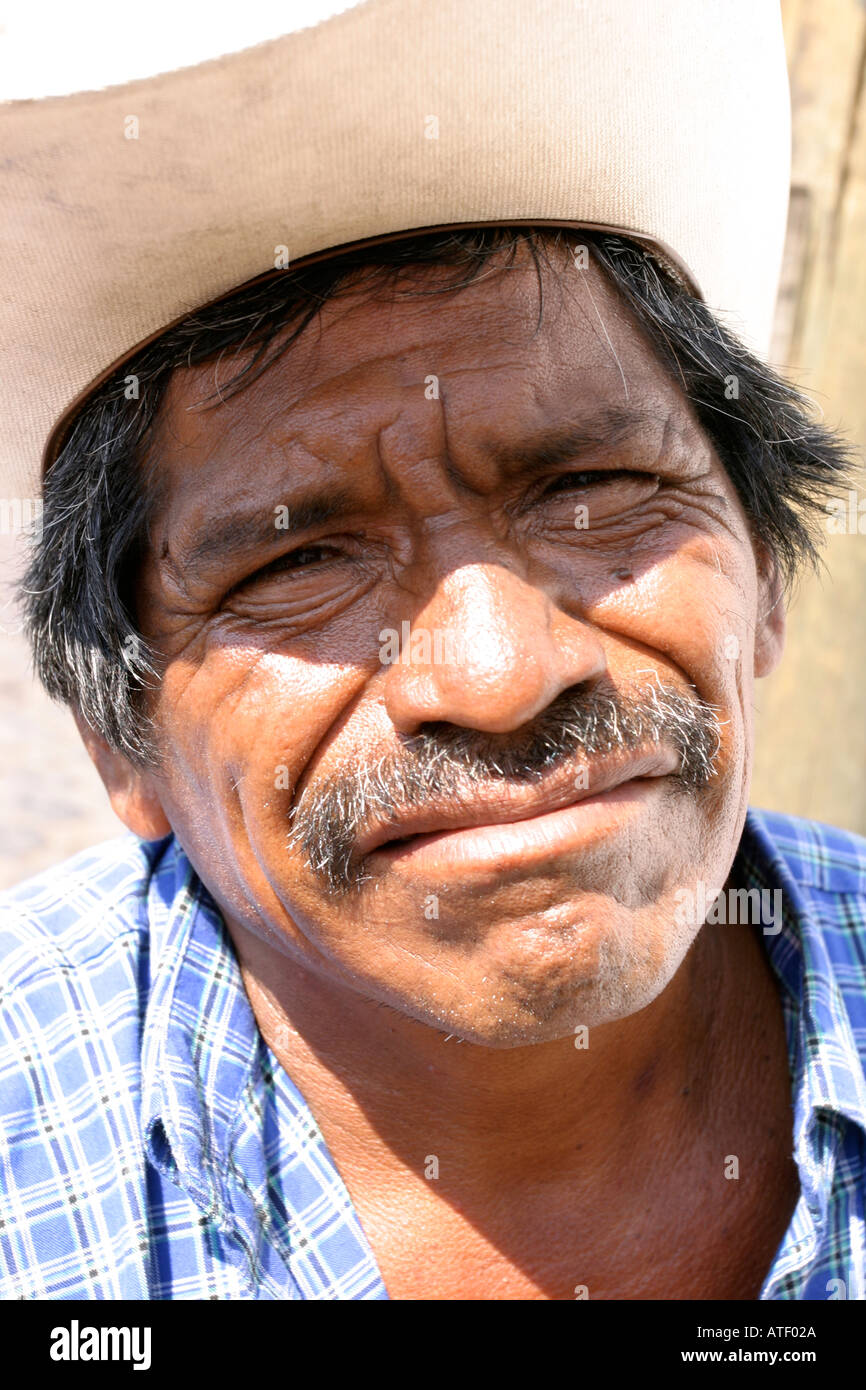 Portrait of a Mexican man Mexico Stock Photo - Alamy