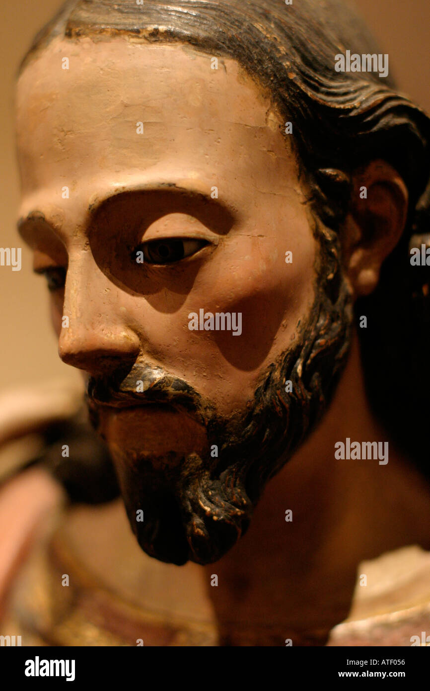 Statue of Jesus Oaxaca Mexico Stock Photo - Alamy