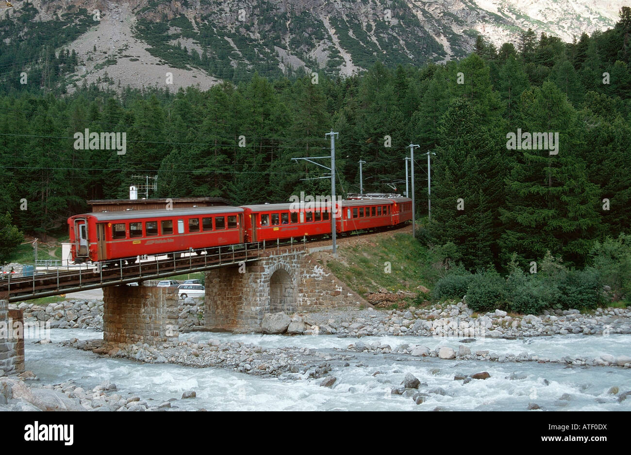 Swiss Mountain Railroad Stock Photo - Alamy