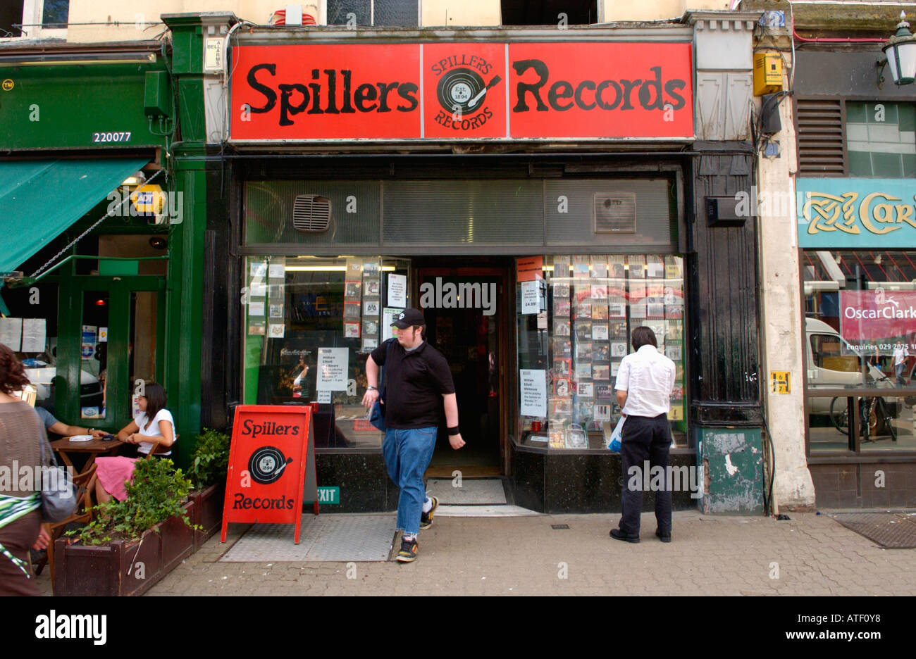 Exterior of Spillers Records the oldest record shop in the World ...