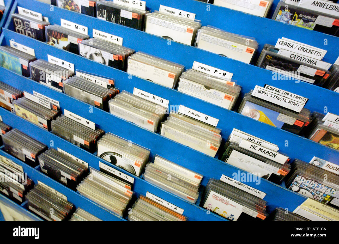 Interior of Spillers Records the oldest record shop in the World ...
