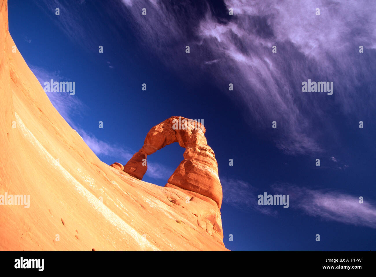 Stone Arch / Delicate Arch Stock Photo - Alamy